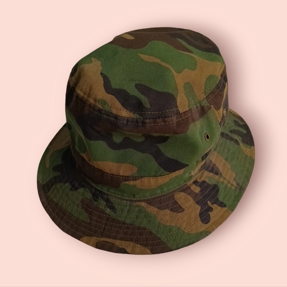 Accessories | Camo Army Green Bucket Hat | Poshmark